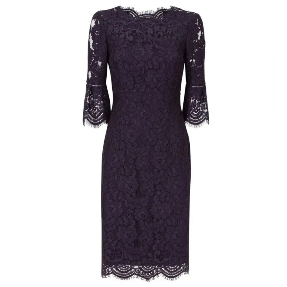 hobbs | Dresses | Hobbs Vanessa Pencil Dress Navy Lace Size Us 4 Nwt ...